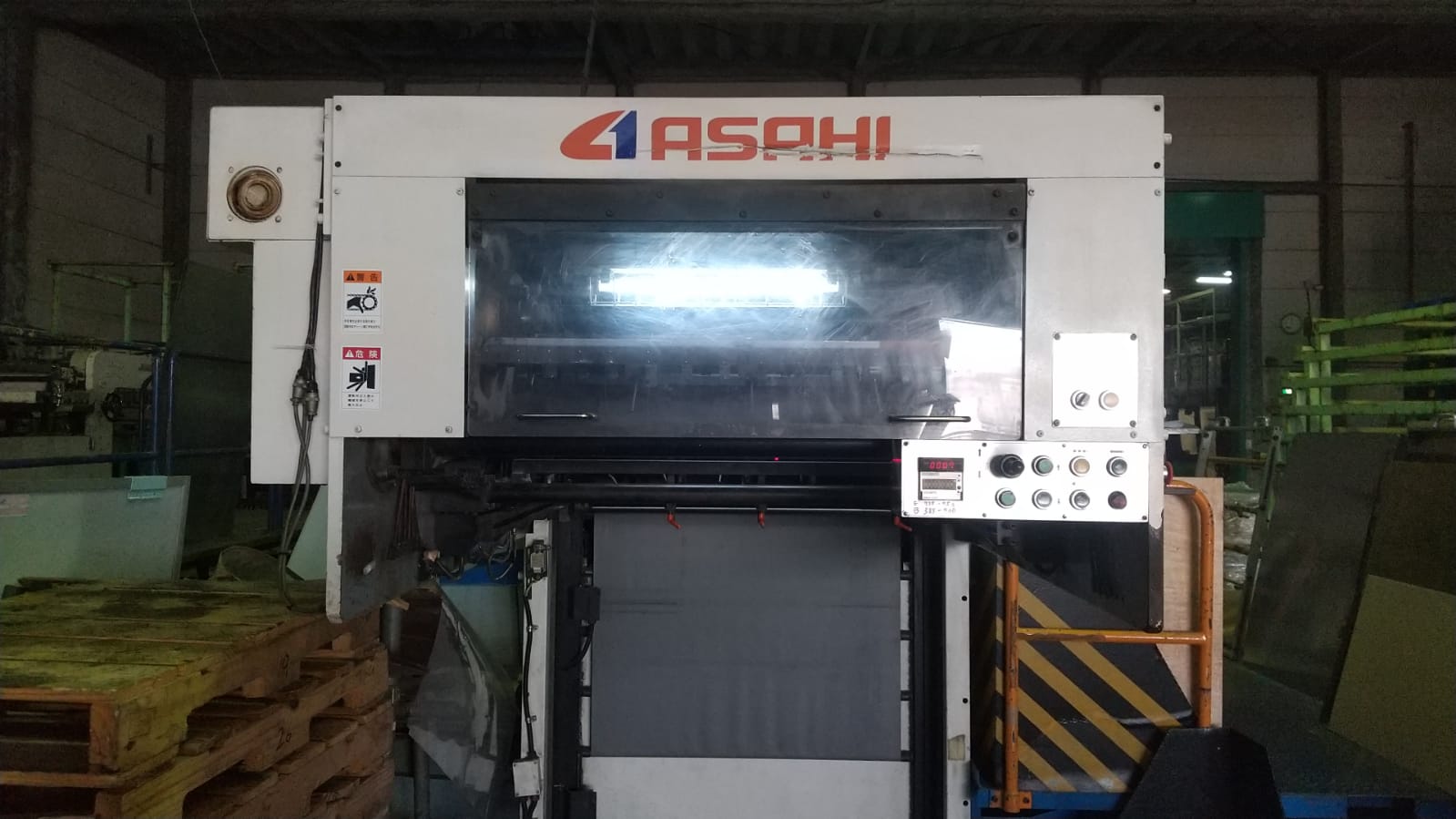 Used Paper Die-cutting Machine from Jay Enterprises, Limited, Asahi AP ...